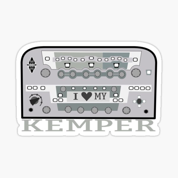 "Kemper Profiler White T-Shirt Tank Top" Sticker for Sale by agnola2c1s ...
