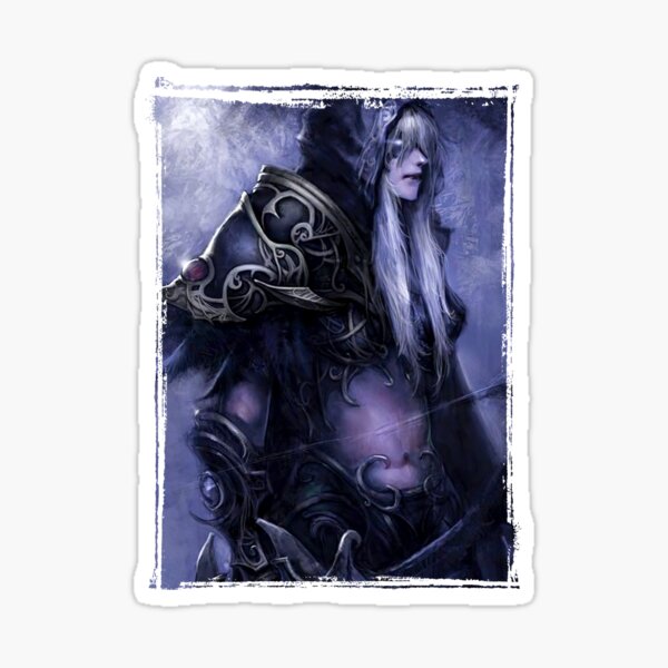 "Female Elf Warrior" Sticker for Sale by Myths29 | Redbubble