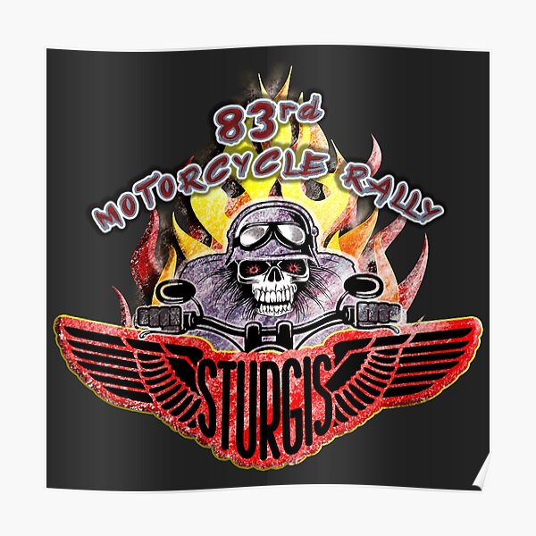 "Copy of 82nd Sturgis Motorcycle Rally 2023" Poster for Sale by ...