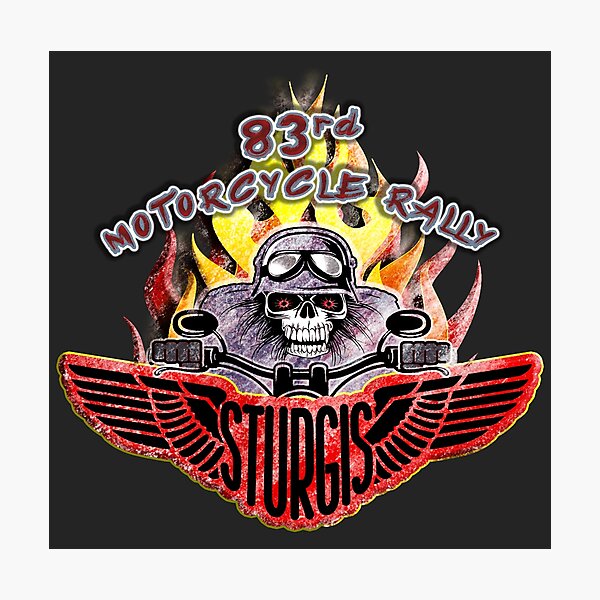 "Copy of 82nd Sturgis Motorcycle Rally 2023" Photographic Print for ...