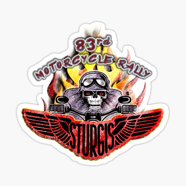 "Copy of 82nd Sturgis Motorcycle Rally 2023" Sticker for Sale by ...