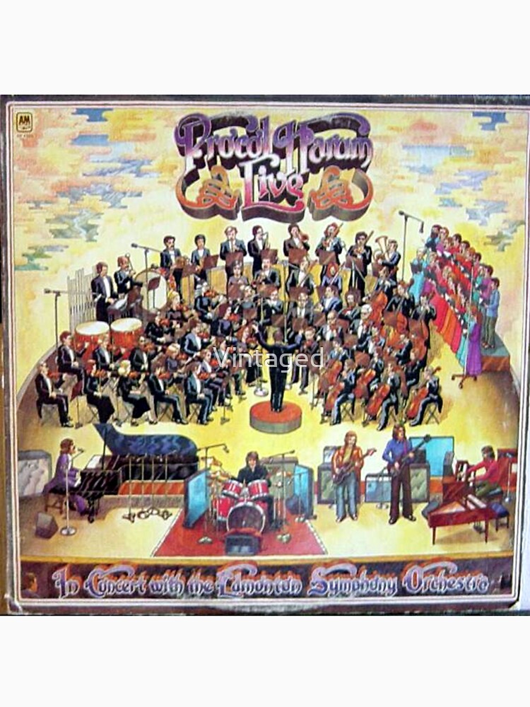 "Procol Harum, Live, Orchestra, Classical Rock" Essential T-Shirt for ...