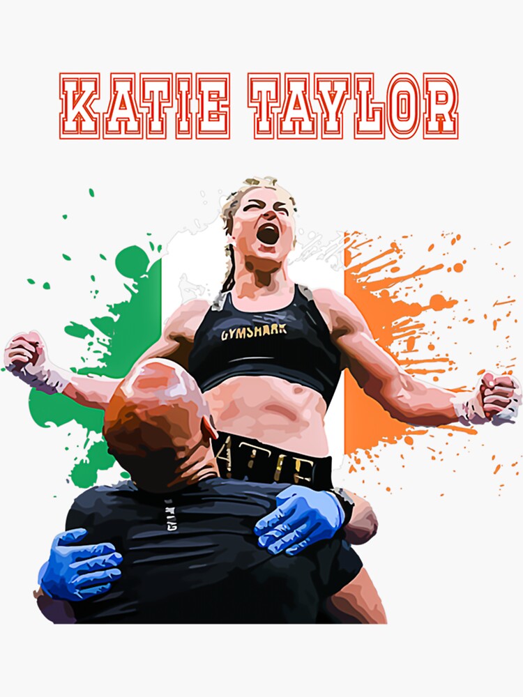 "Katie Taylor Champion " Sticker for Sale by TinyWild | Redbubble