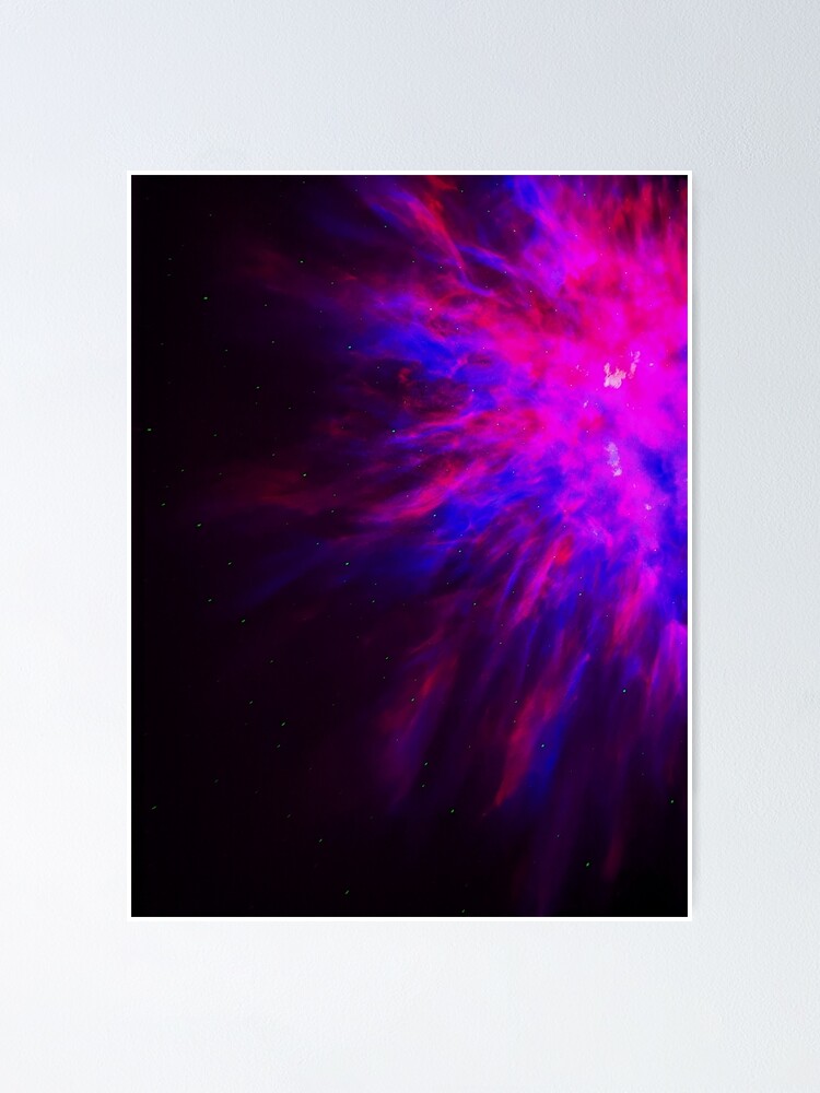 "Purple and Pink Solar Flare" Poster for Sale by arfff | Redbubble
