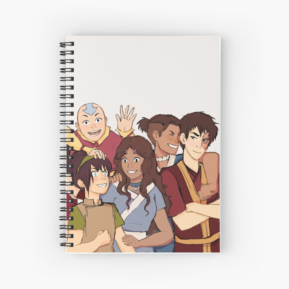 "ATLA: The Gaang" Spiral Notebook for Sale by SonofJen | Redbubble