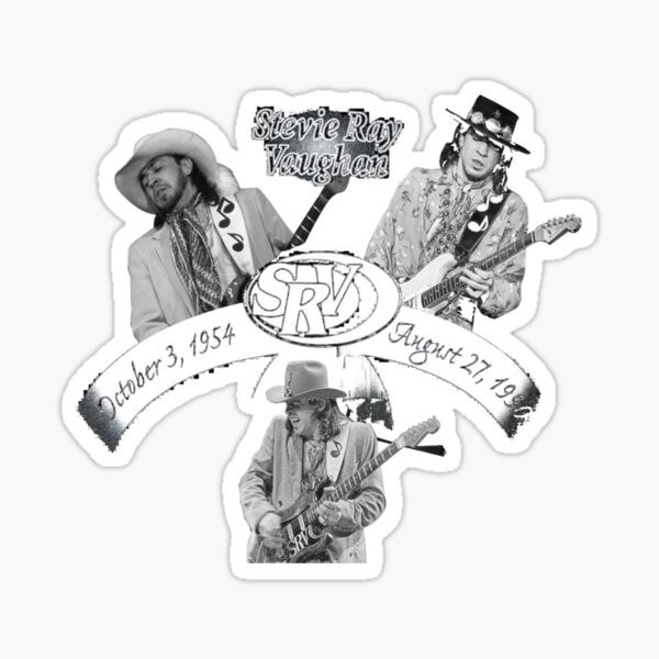 "Stevie Ray Vaughan" Sticker for Sale by PL4gZoZScE | Redbubble