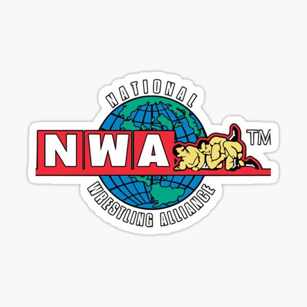 "NWA - National Wrestling Alliance" Sticker for Sale by AnnWynnf ...