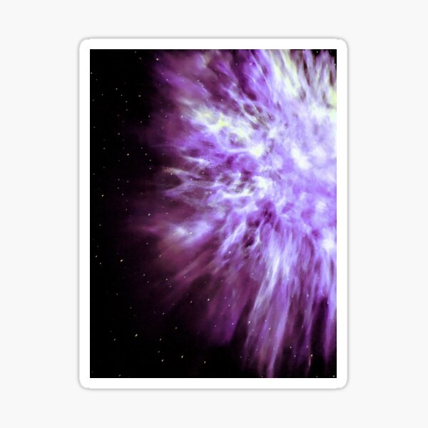 "Lavender Solar Flare" Sticker for Sale by arfff | Redbubble
