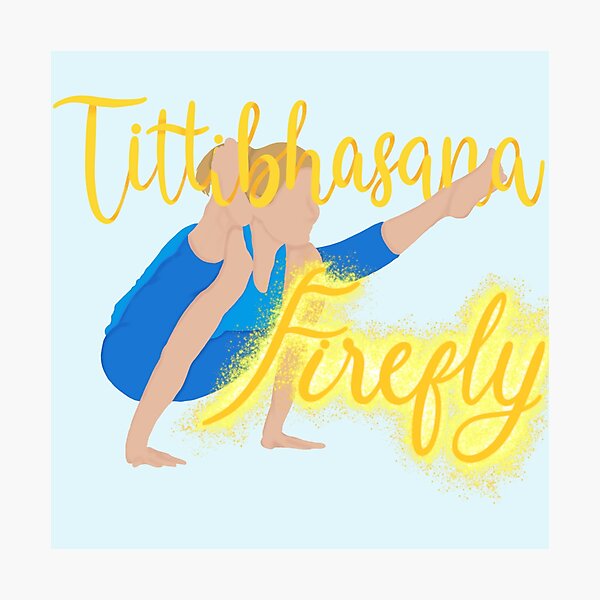 Lámina fotográfica «Tittibhasana | Pose de luciérnaga | Posturas de ...