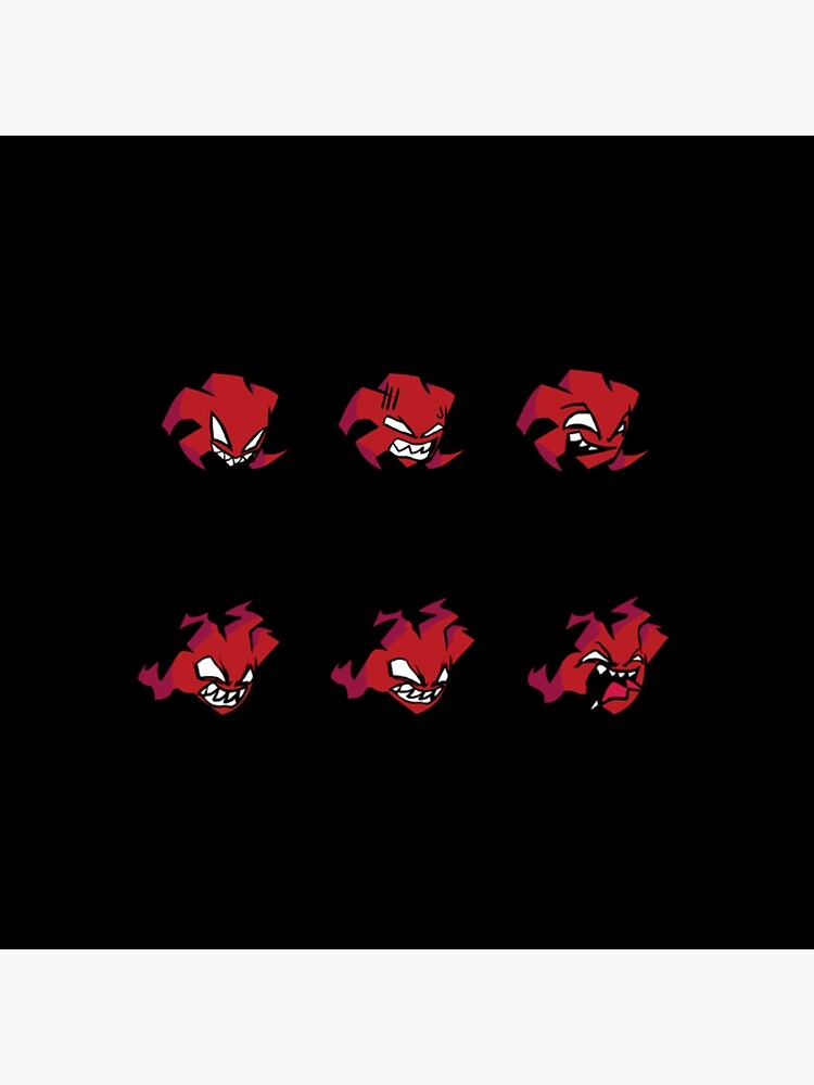 "Agoti FNF Icon Sticker Set" Art Print for Sale by RocketG | Redbubble