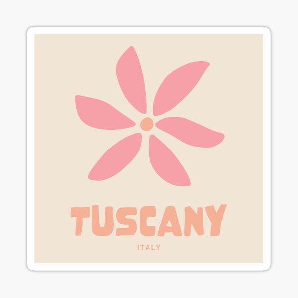 "Tuscany" Sticker for Sale by Tropicalplant | Redbubble