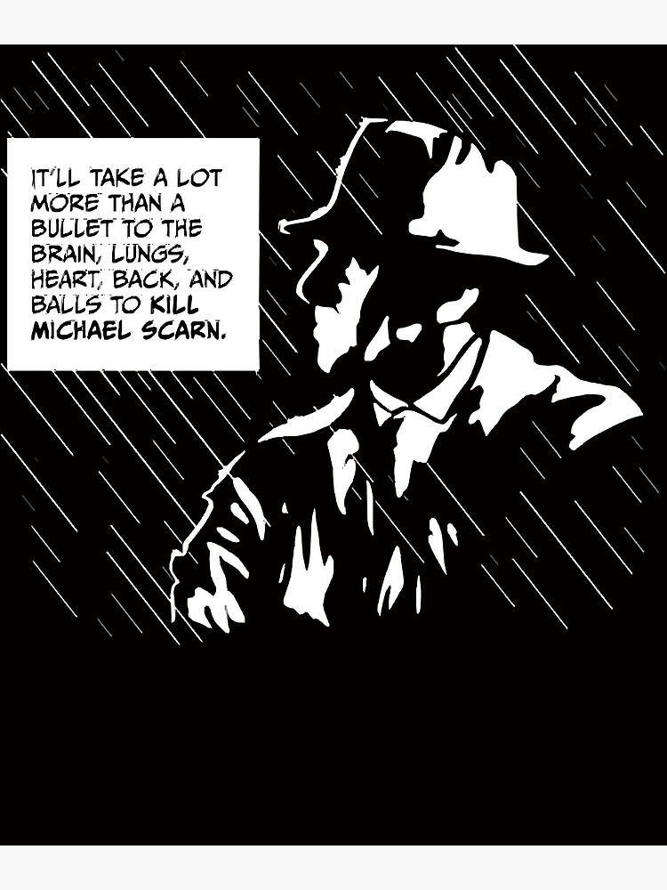 "Michael Scarn, Secret Agent " Poster for Sale by evajewfsharon | Redbubble