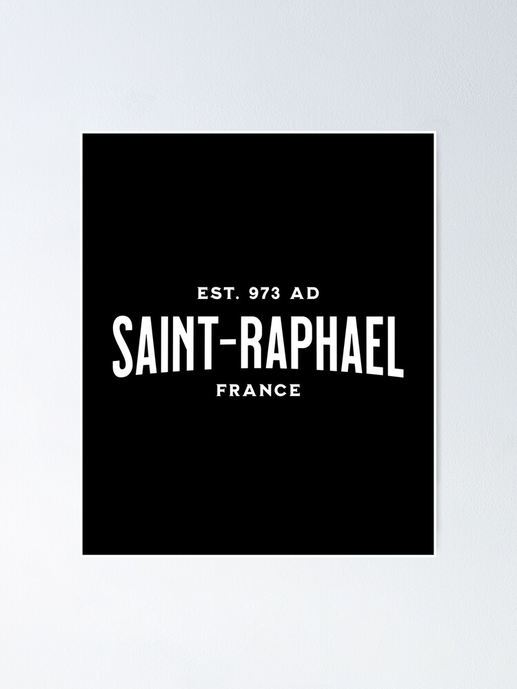"French City Saint Raphael France" Poster for Sale by GraphismNinja ...
