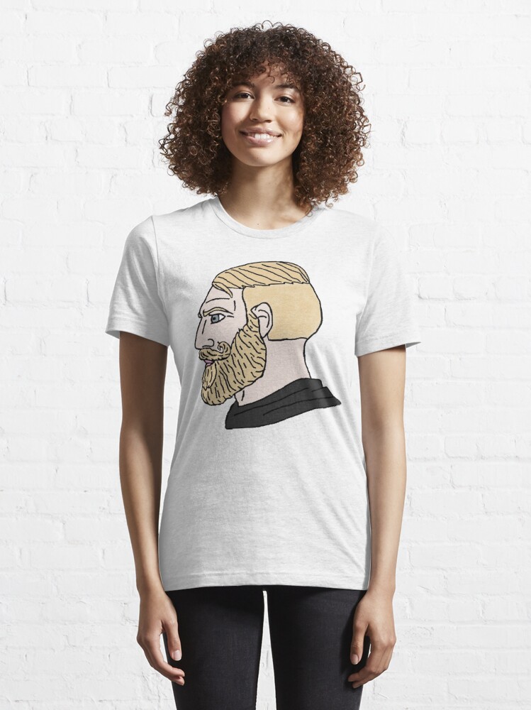 "The Giga Chad" T-shirt for Sale by zaemodin | Redbubble | mensfashion ...