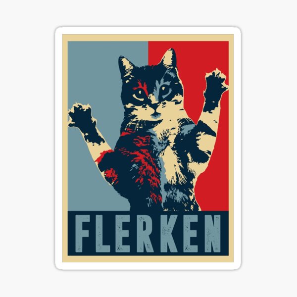 "Flerken Poster" Sticker for Sale by notleykaui3 | Redbubble