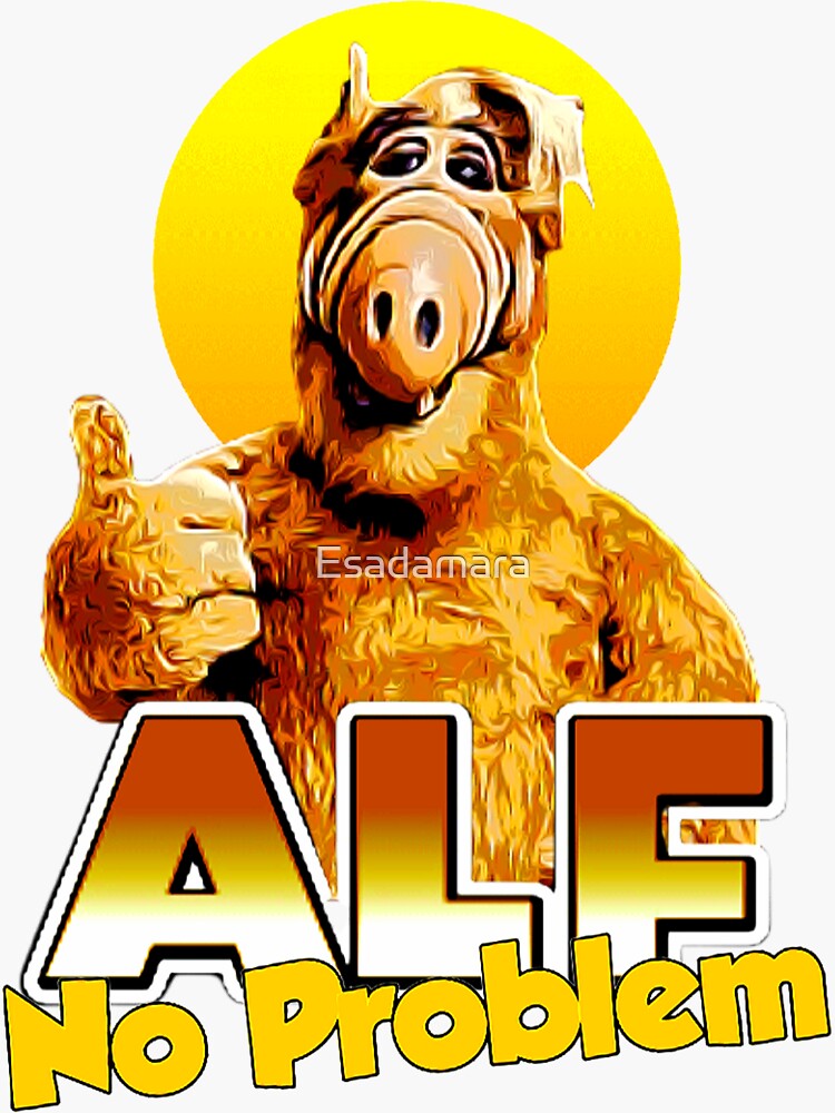 "alf" Stickerundefined by Esadamara | Redbubble