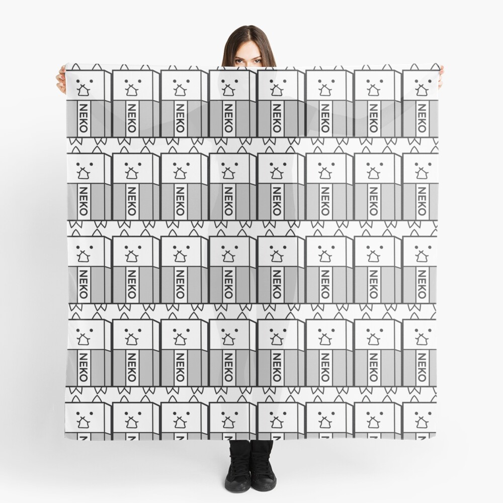 "battle cats eraser cat gomu cat" Scarf by Yanwun | Redbubble