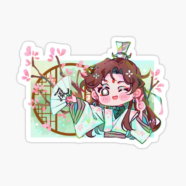 "Shi qingxuan chibi window set 4/4" Sticker for Sale by Mylunechi-shop ...