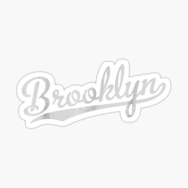 "Cool Retro Vintage Brooklyn NY" Sticker for Sale by KoresTitus | Redbubble