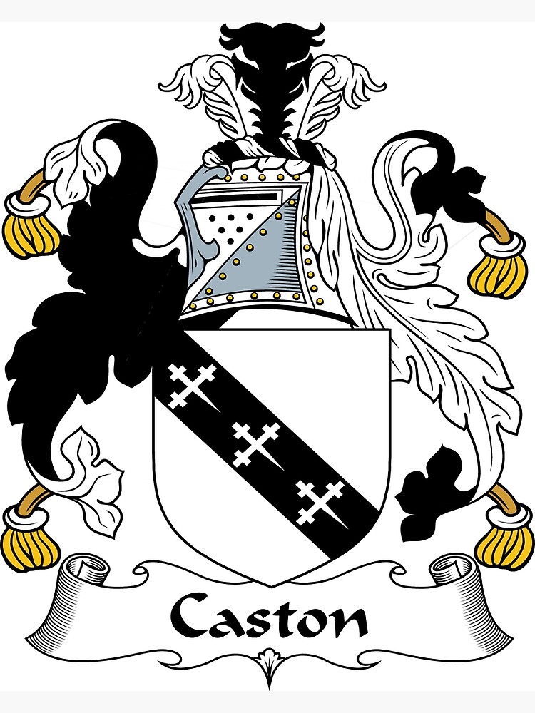 "Caston " Poster by HaroldHeraldry | Redbubble