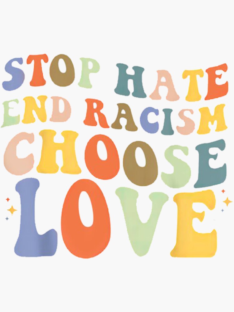 "Choose Love Buffalo Stop Hate End Racism Choose Love Buffalo colorful ...