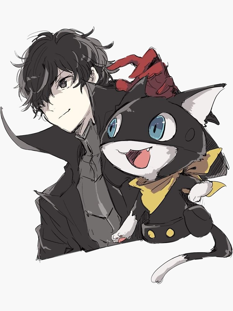 " morgana - persona 5" Sticker for Sale by roniy2022 | Redbubble