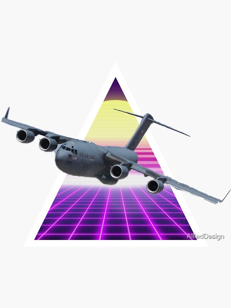 "NATOWAVE C-17 Globemaster" Sticker by AlliedDesign | Redbubble