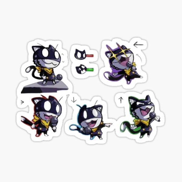 " morgana - persona 5" Sticker for Sale by roniy2022 | Redbubble