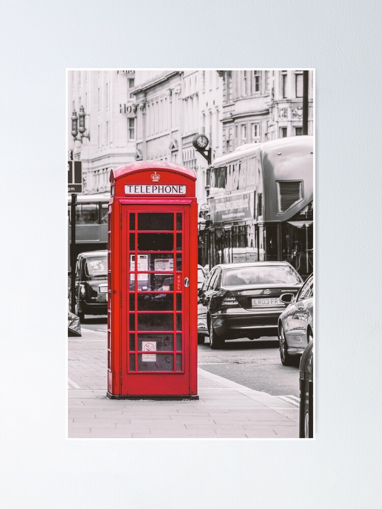 "Phone Booth" Poster for Sale by Gantzmann | Redbubble