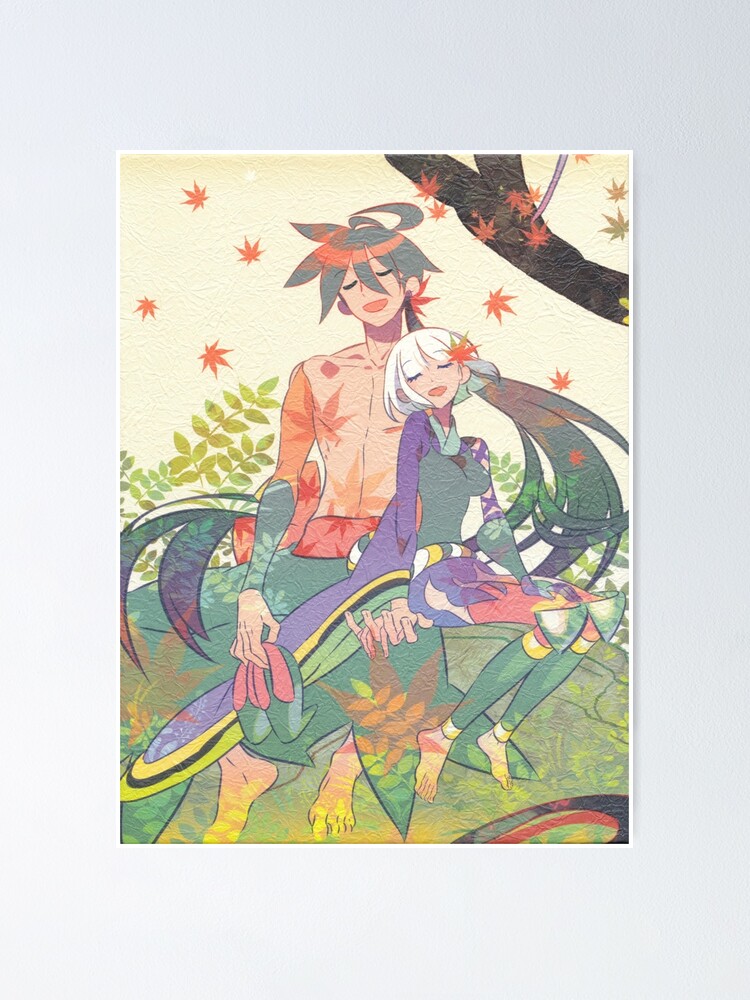 "Katanagatari - Happy Togame & Shichika" Poster for Sale by nyancafe ...