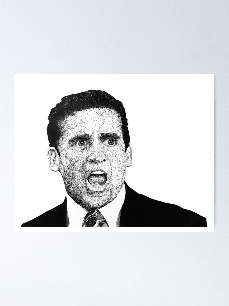 "Michael Scott Bankruptcy" Poster for Sale by skraps-ink | Redbubble