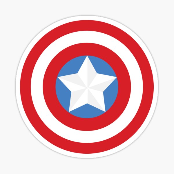 Captain America Stickers | Redbubble