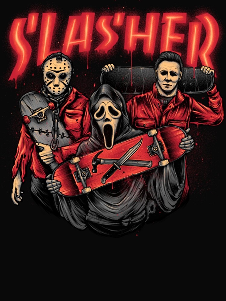"Slasher Club" Art Print for Sale by sciolajydenn | Redbubble