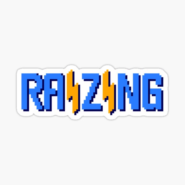 "Raizing " Sticker for Sale by WalterPickerel | Redbubble