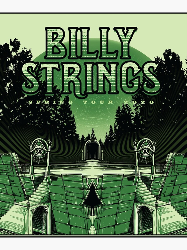 "Billy Strings" Poster for Sale by OneDolllarMusic | Redbubble