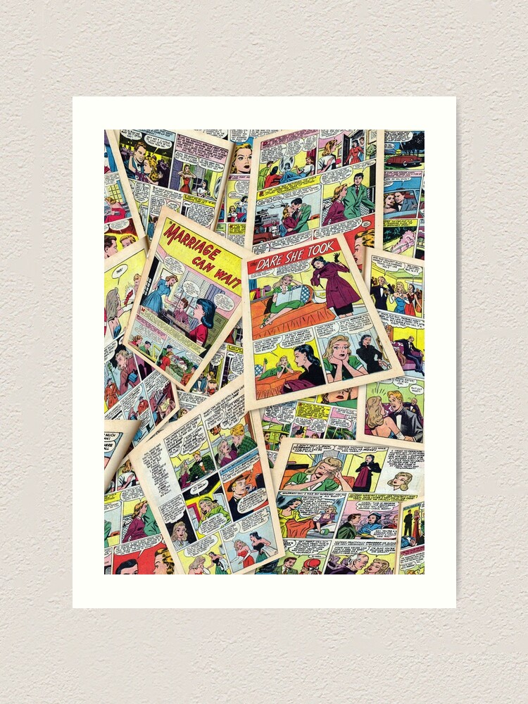 "1950 Romance Comic | Comic Collage | Retro Comic Collection Part 5 ...