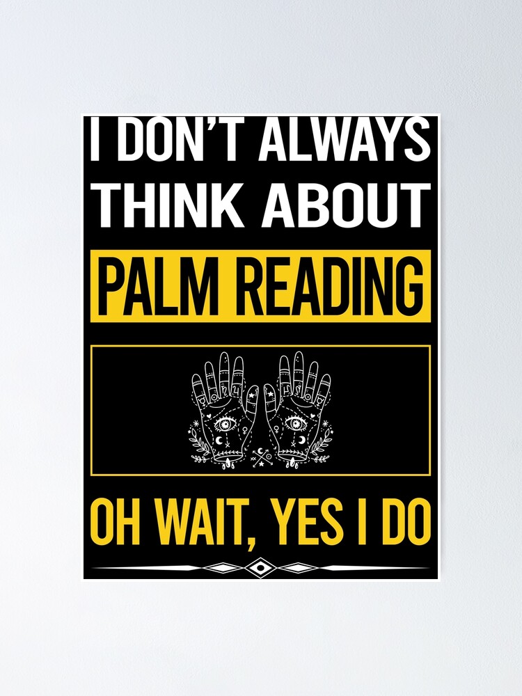 "Funny Yes I Do Palm Reading Reader Palmistry Palmist Fortune Telling ...