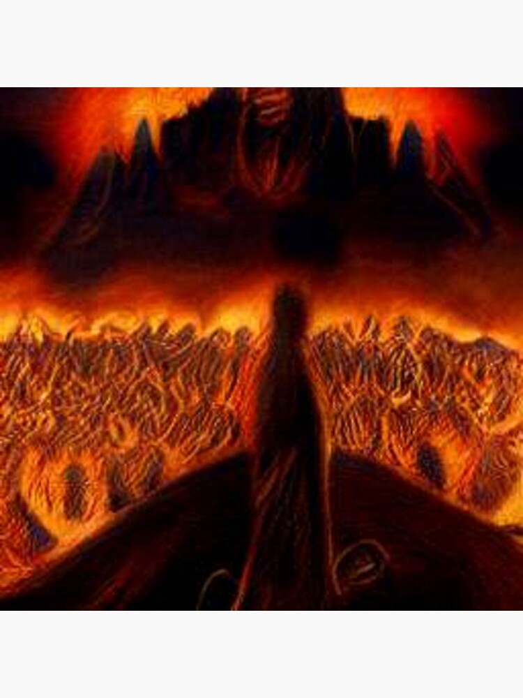 "AI Created Hell" Sticker for Sale by classic-future | Redbubble