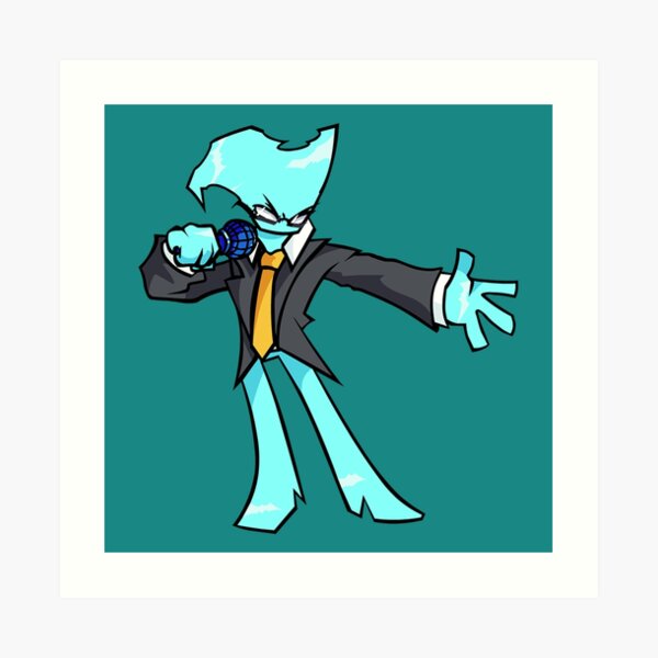 "Solazar FNF Left Pose" Art Print for Sale by RocketG | Redbubble