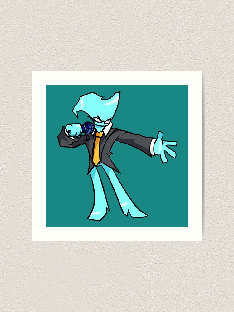 "Solazar FNF Left Pose" Art Print for Sale by RocketG | Redbubble