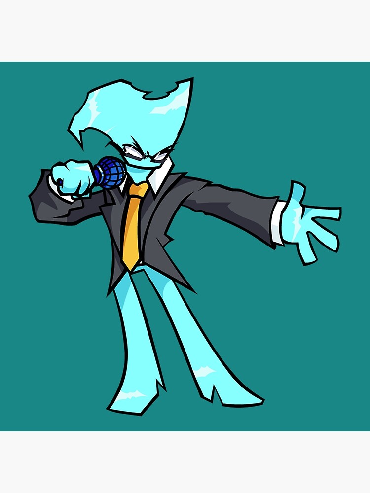 Solazar Fnf Left Pose Art Print For Sale By Rocketg Redbubble