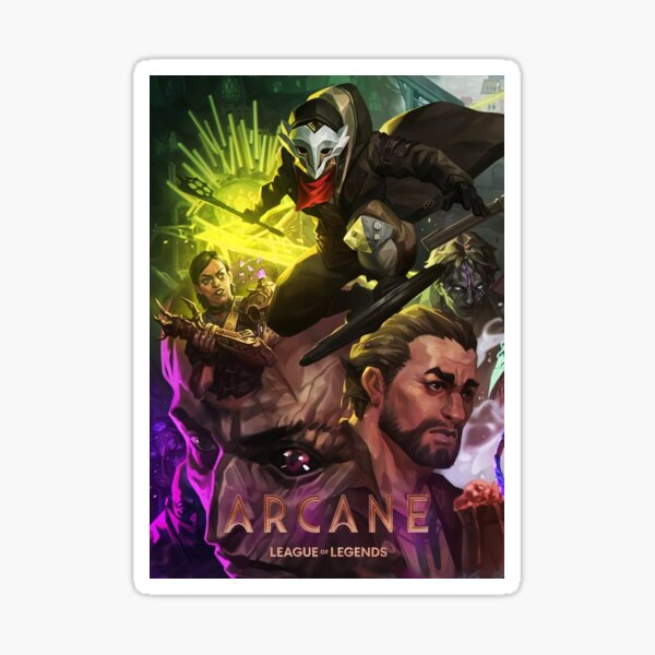 "Arcane Korban Bodo" Sticker for Sale by warungetatee | Redbubble