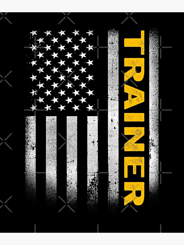 "trainer Dad American Flag, Vintage USA trainer American Flag, trainer ...