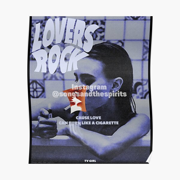 "TV Girl - Lovers Rock vintage " Poster for Sale by Wardrobe09 | Redbubble