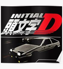 Initial D: Posters | Redbubble