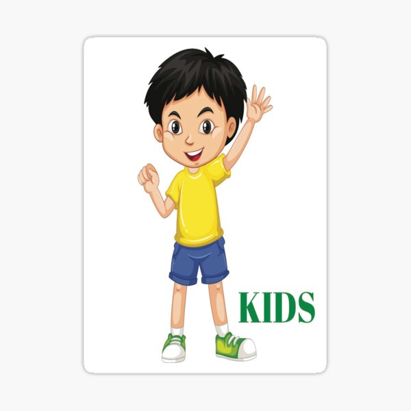 "Happy Kids" Sticker for Sale by jahidc060 | Redbubble