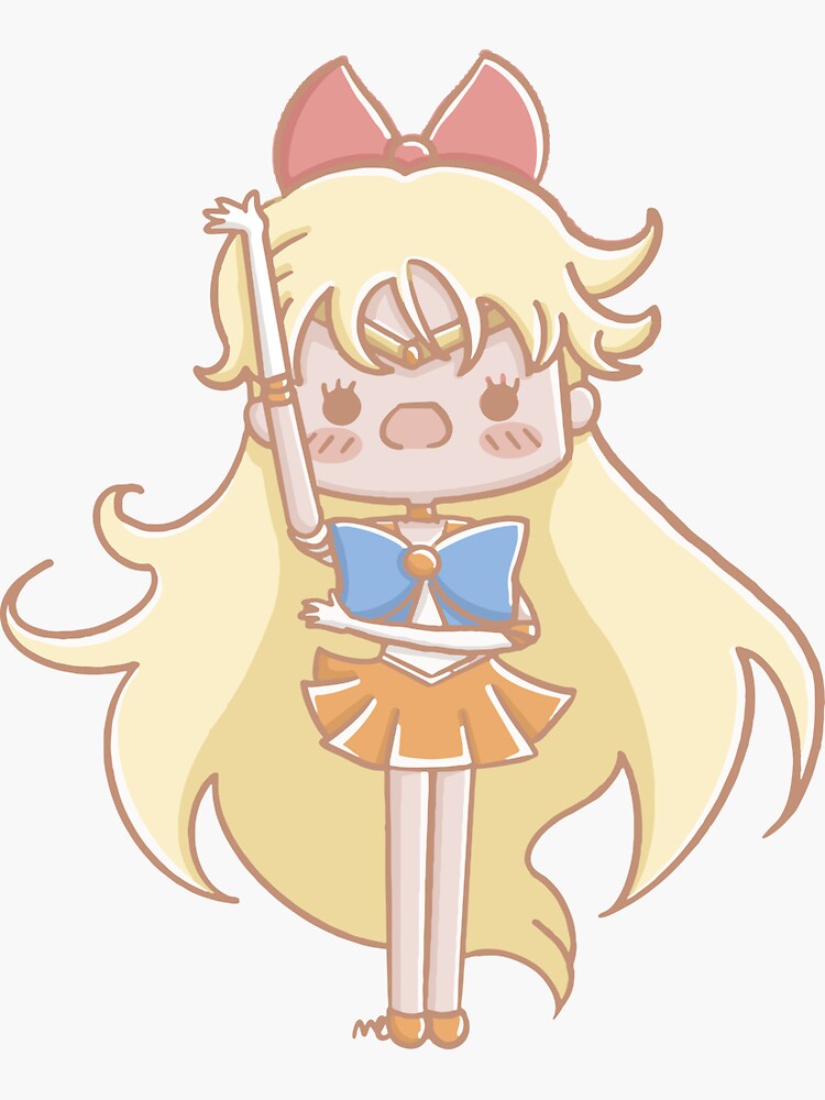 "Fan Art of Minako" Sticker for Sale by Sugar-Bubbles | Redbubble