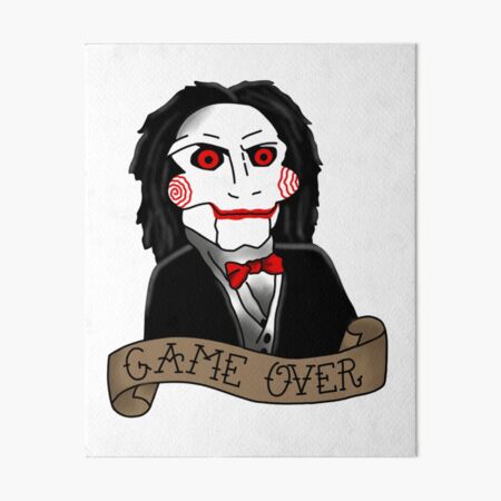 "Billy the Puppet from Saw and Jigsaw " Art Board Print for Sale by ...