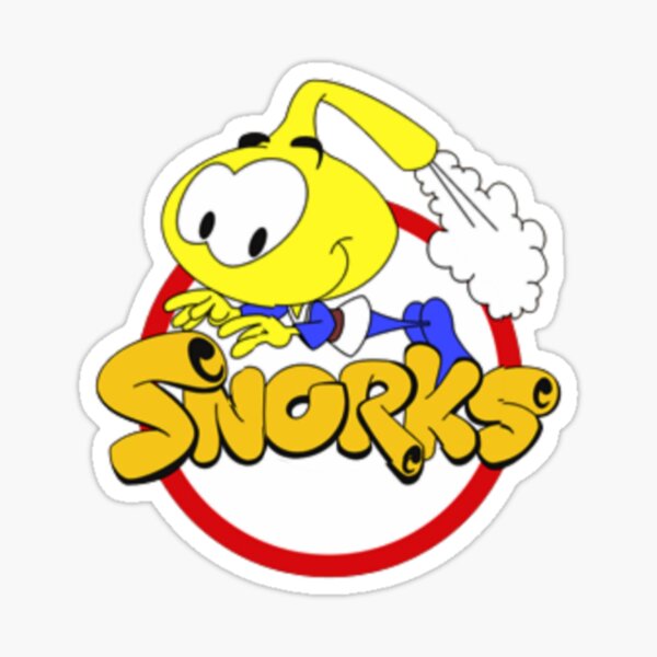 "Snorks 80s Cartoon Classic" Sticker for Sale by Alastair42 | Redbubble