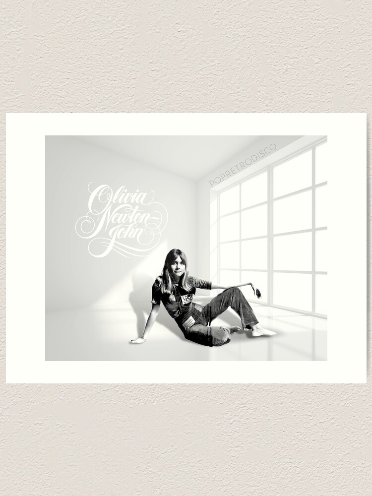 "Olivia Newton-John - Being Mellow 1970s version 2" Art Print for Sale ...